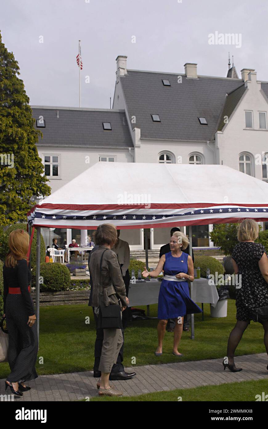 DENMARK / COPENHAGEN Louri S. Fulton american ambassador to Denmark ...