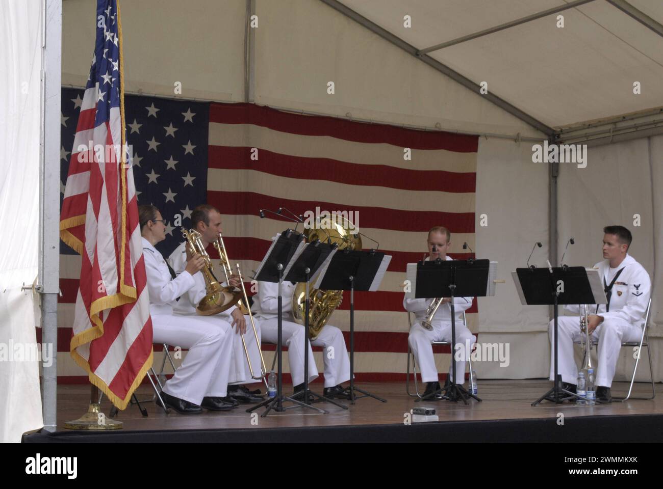 DENMARK / COPENHAGEN Louri S. Fulton american ambassador to Denmark ...