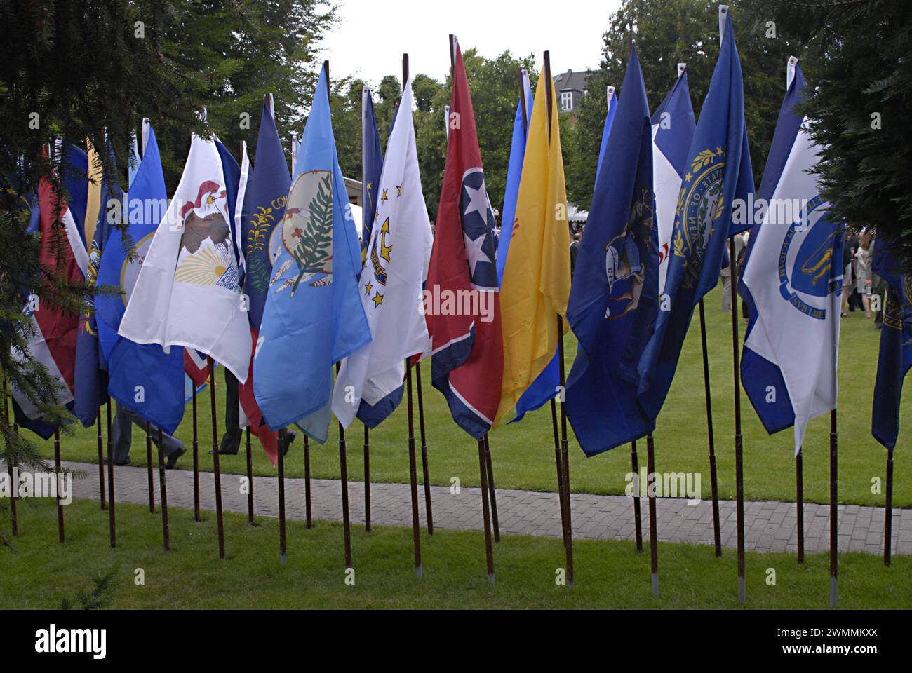 DENMARK / COPENHAGEN Louri S. Fulton american ambassador to Denmark ...