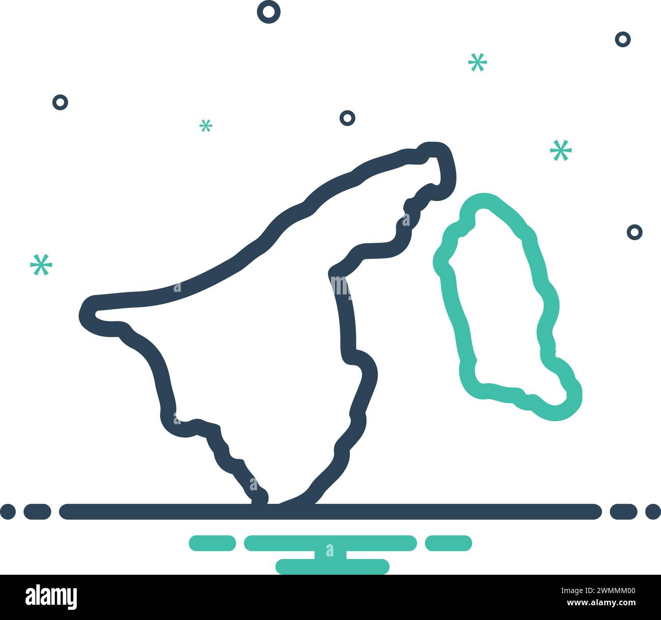 Brunei map Stock Vector Images - Alamy