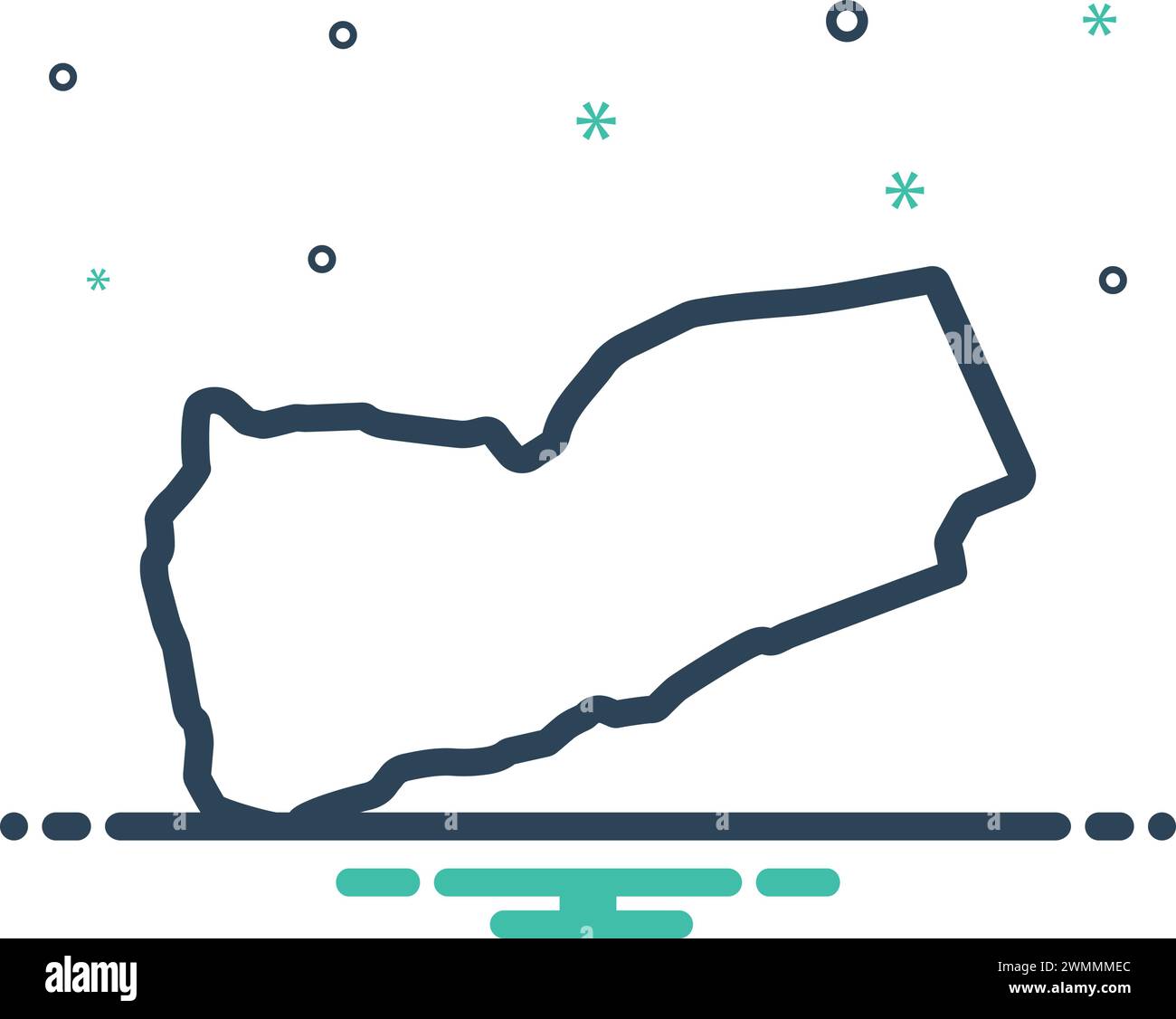 Icon for yemen,map Stock Vector Image & Art - Alamy