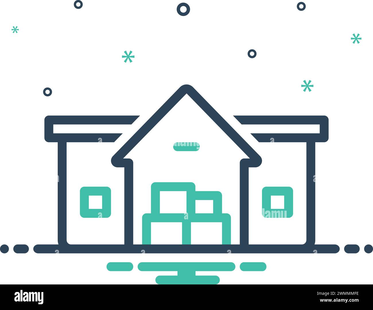 Icon for storage,stockpile Stock Vector Image & Art - Alamy