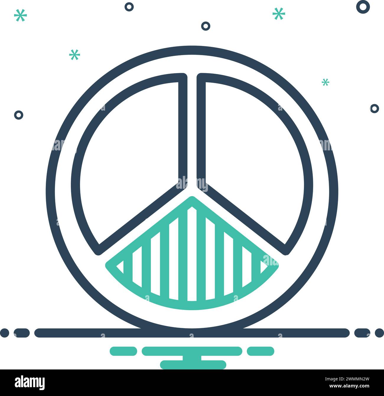 Icon for fraction,small part Stock Vector Image & Art - Alamy