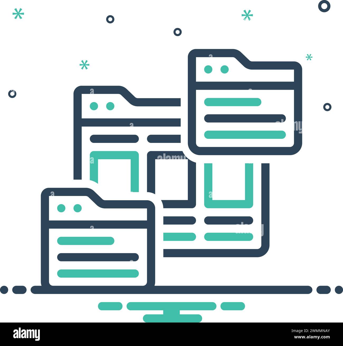 Icon for framework,folder Stock Vector Image & Art - Alamy