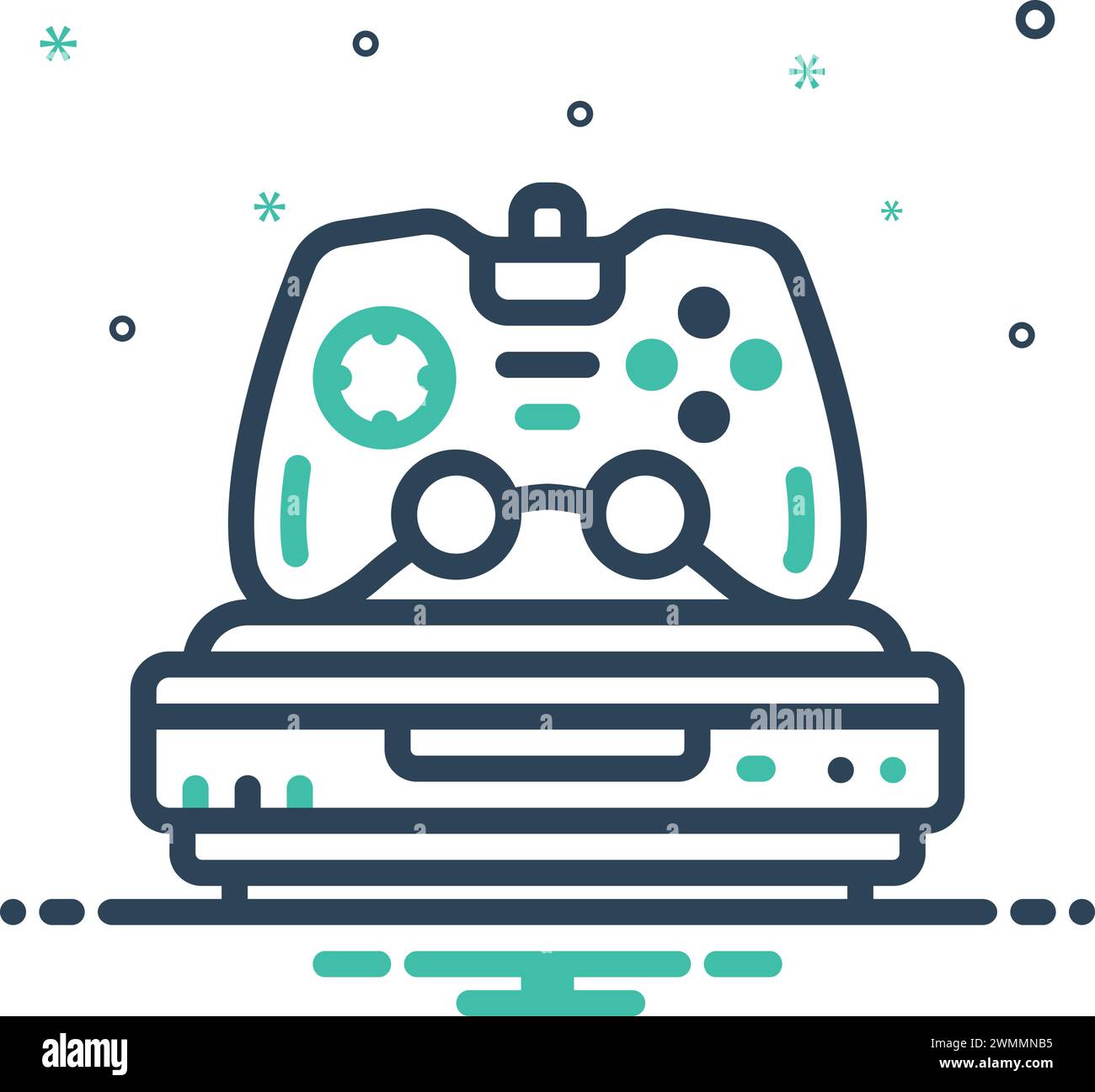 Consoles vector vectors hi-res stock photography and images - Alamy