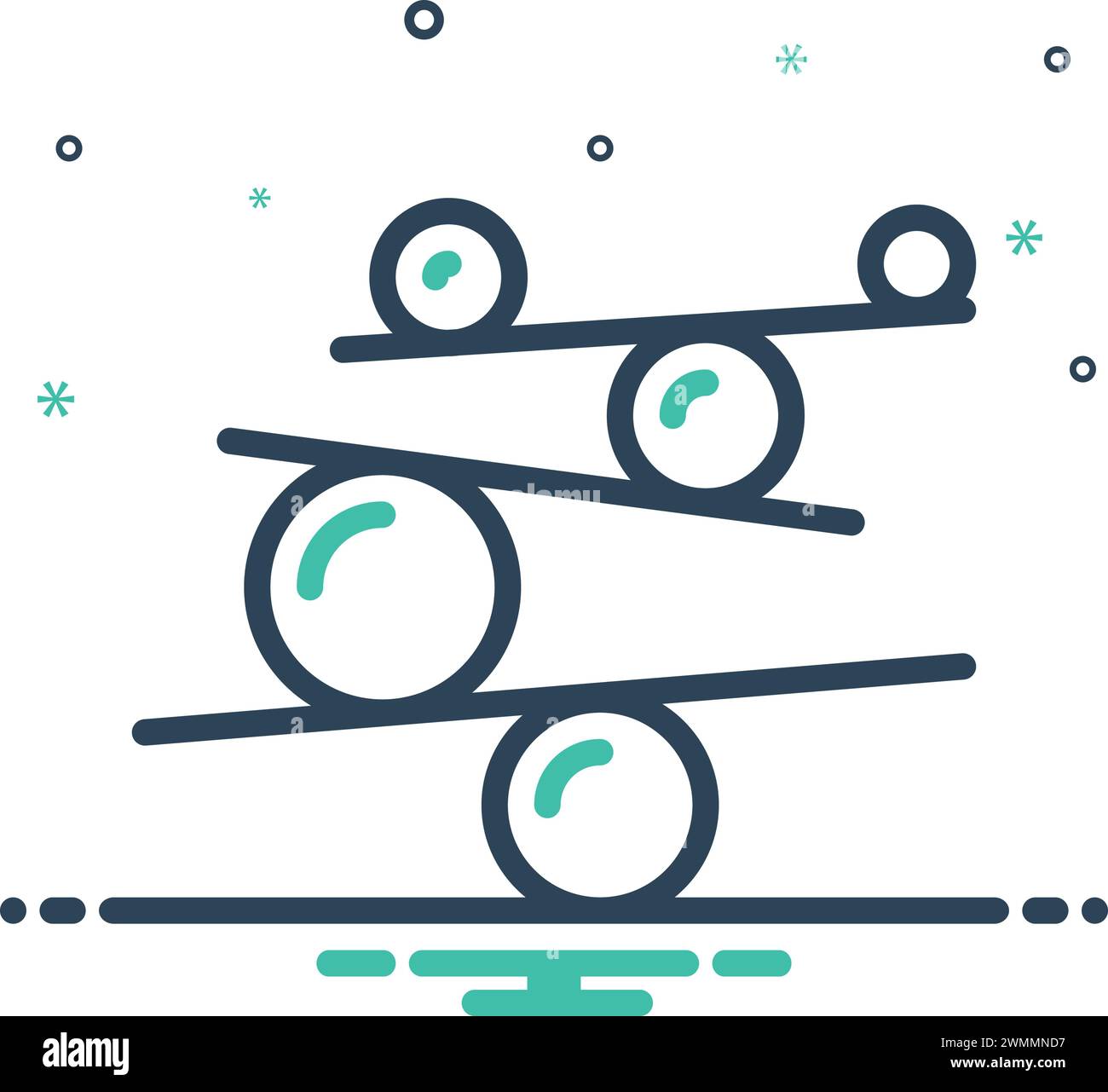 Icon for balanced,stability Stock Vector Image & Art - Alamy