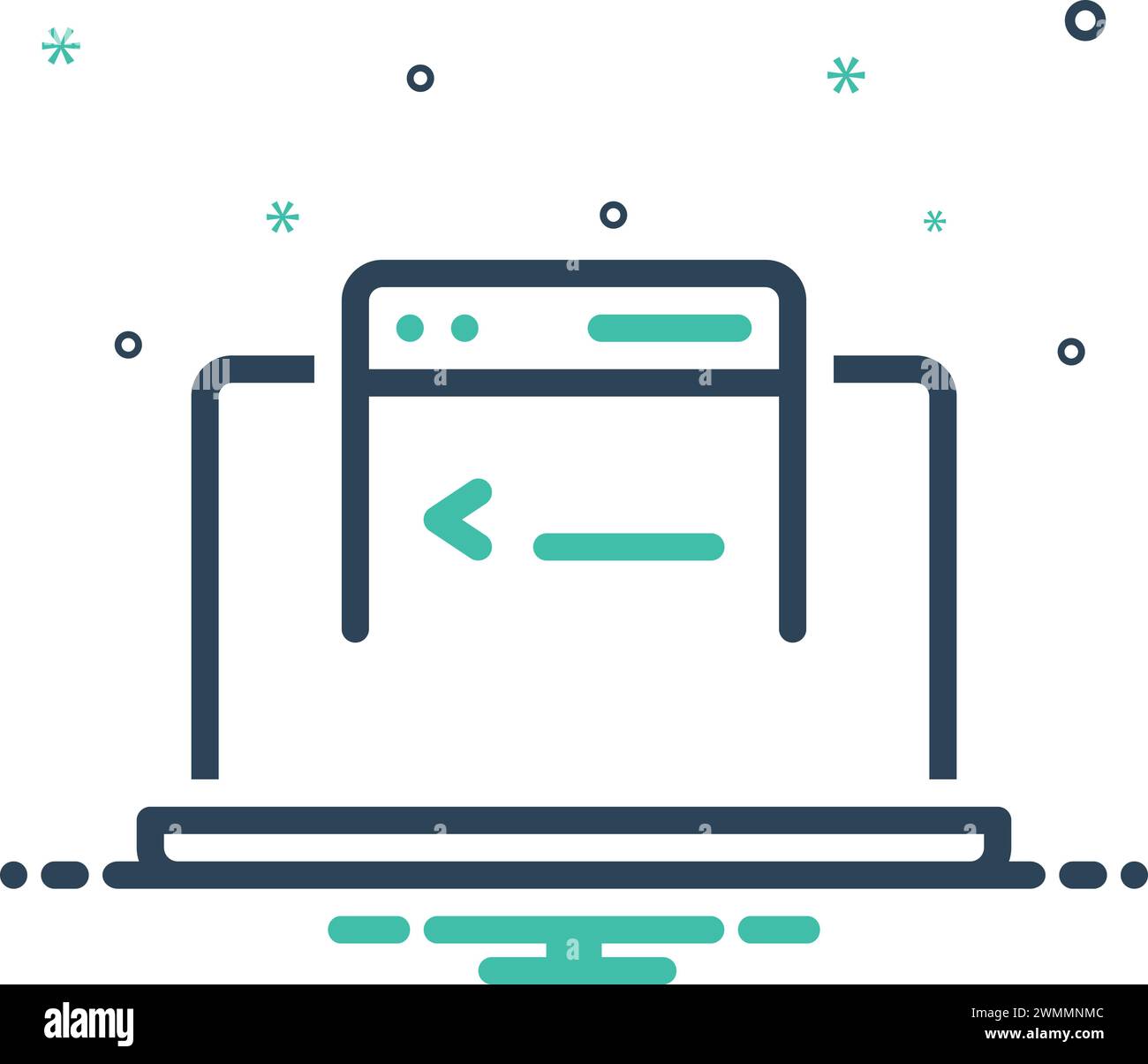 Icon for application,desktop Stock Vector Image & Art - Alamy