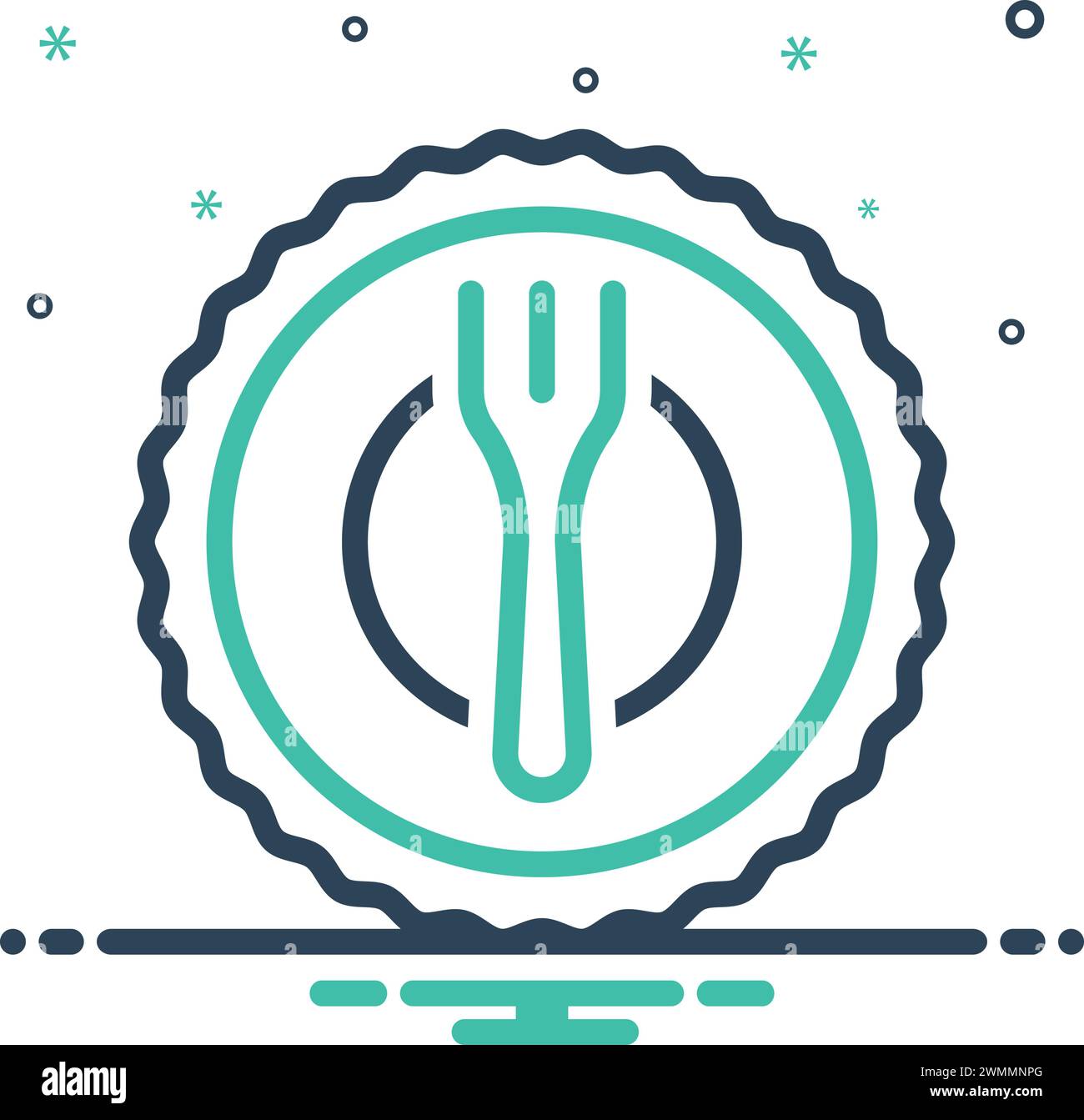 Icon for plate,platen Stock Vector Image & Art - Alamy