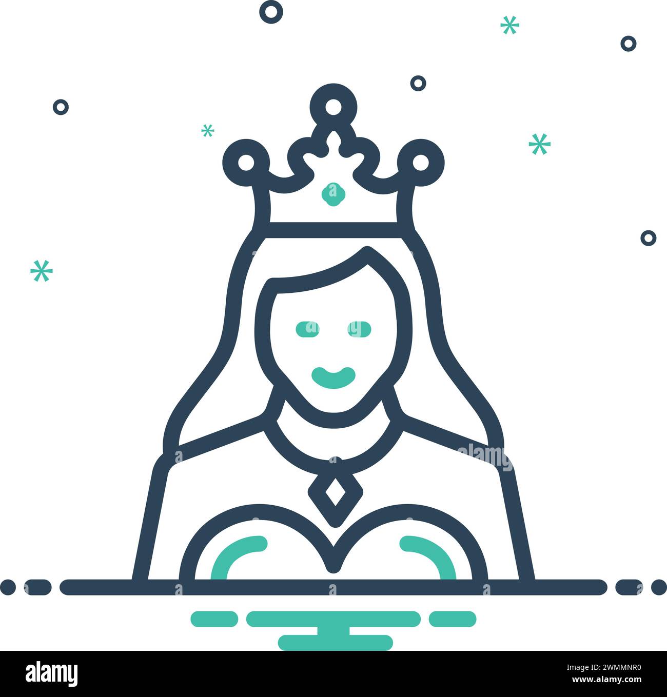 Empress consort Stock Vector Images - Alamy