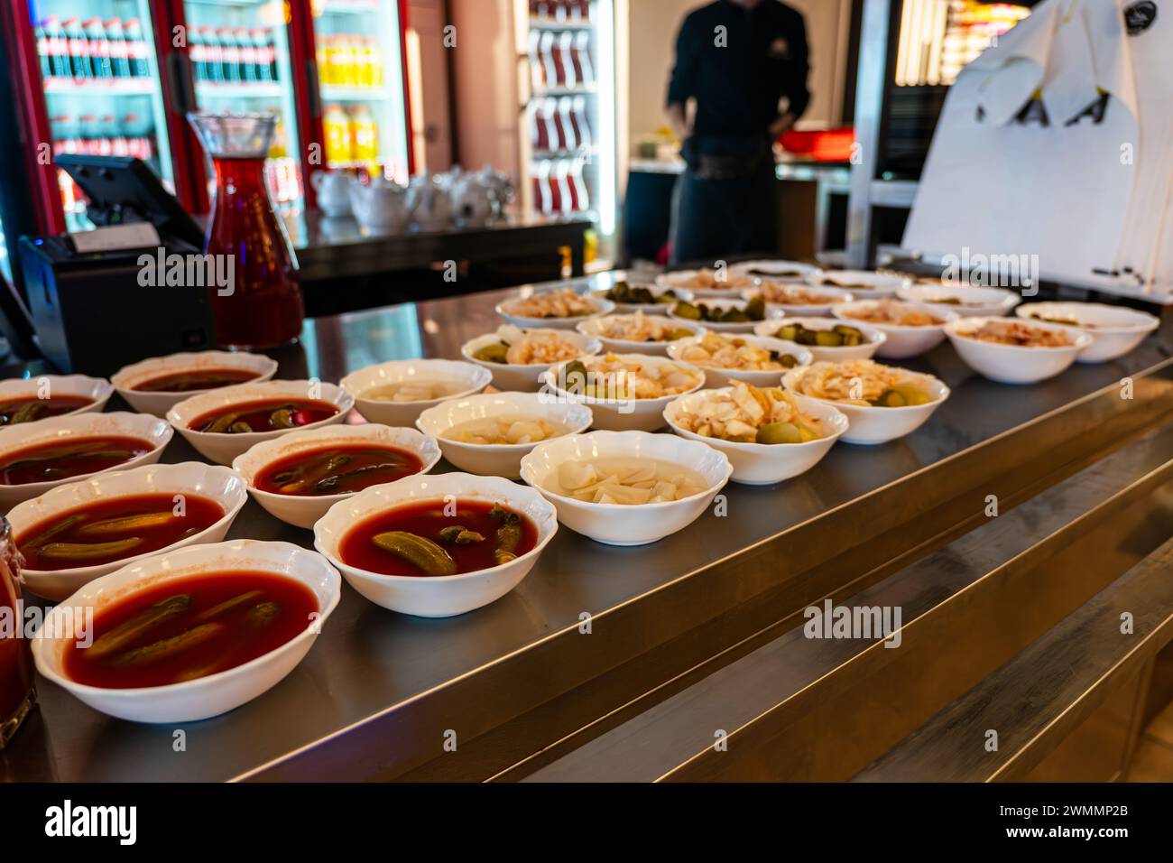 Self service restaurant hi-res stock photography and images - Alamy