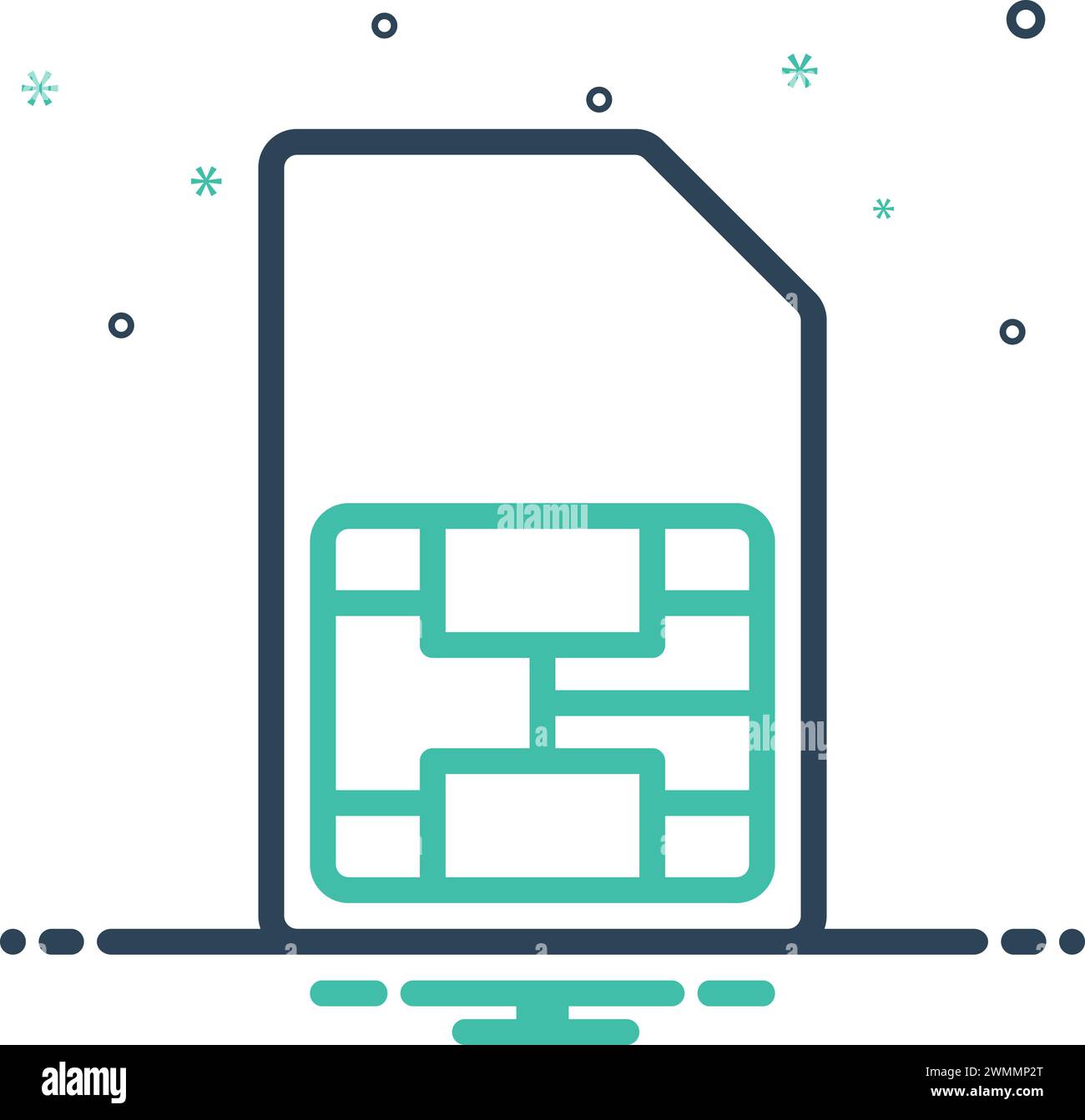 Icon for sim,sim card Stock Vector Image & Art - Alamy