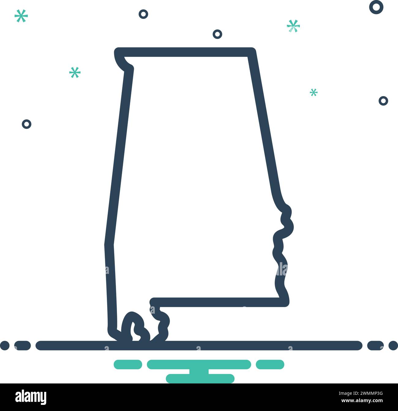 Icon for alabama,vincent Stock Vector Image & Art - Alamy