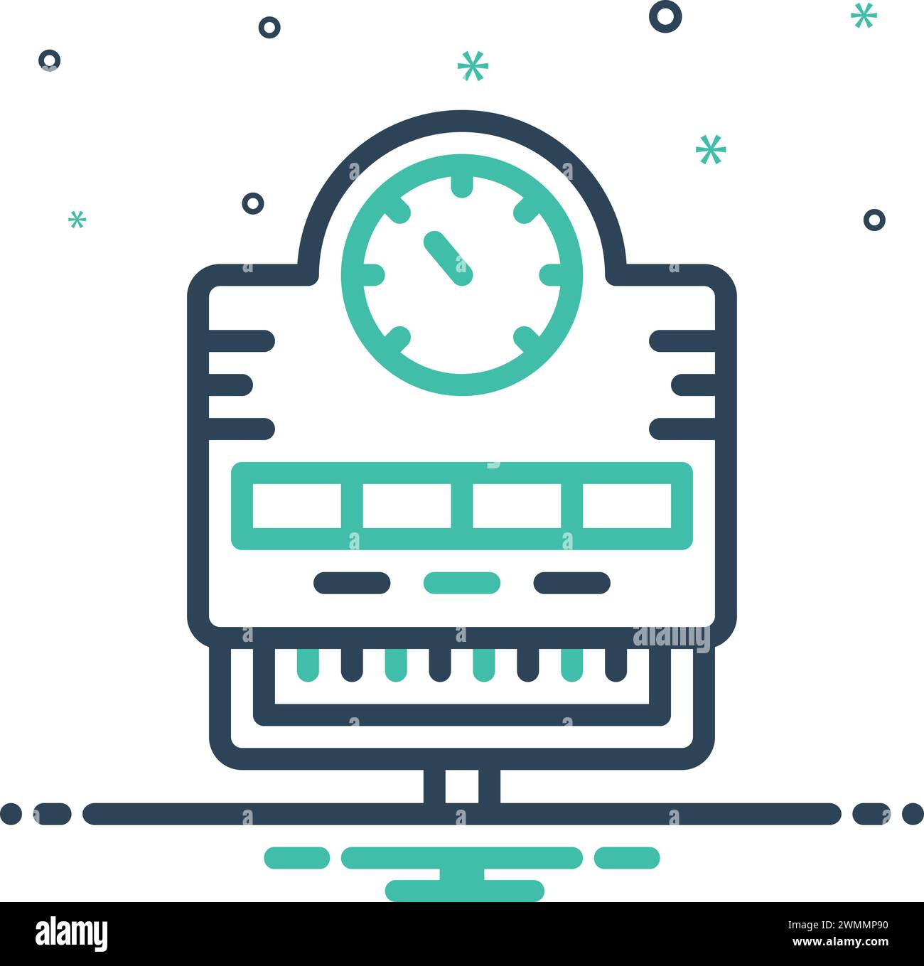 Icon for meters,numerator Stock Vector Image & Art - Alamy