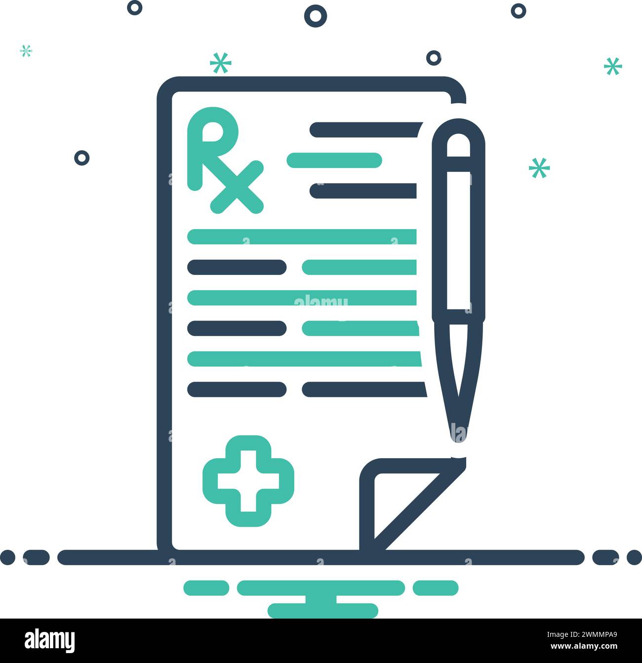 Icon for prescription,instructions Stock Vector Image & Art - Alamy