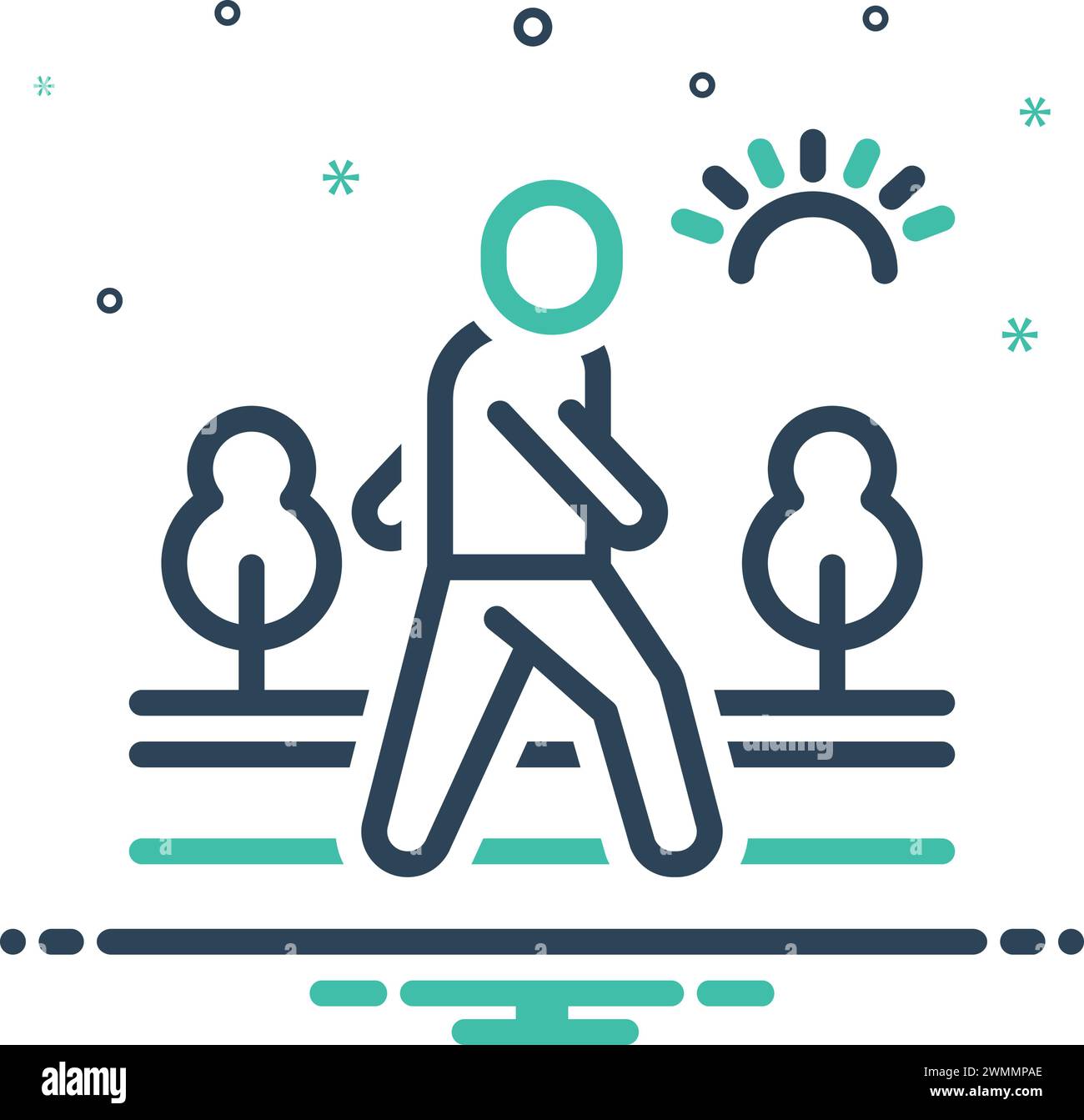 Icon for walks,walking tour Stock Vector Image & Art - Alamy