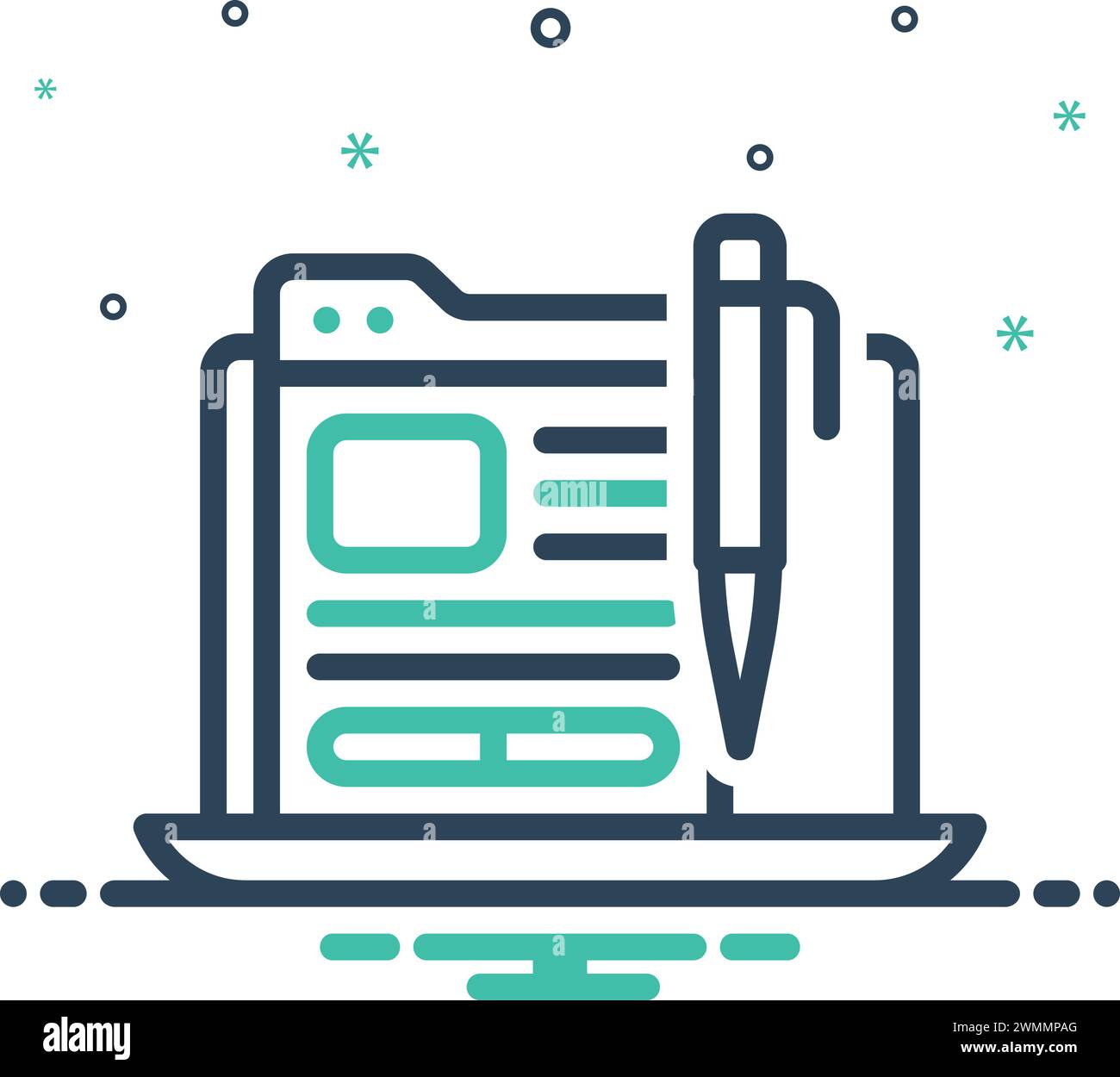 Weblogs Stock Vector Images - Alamy