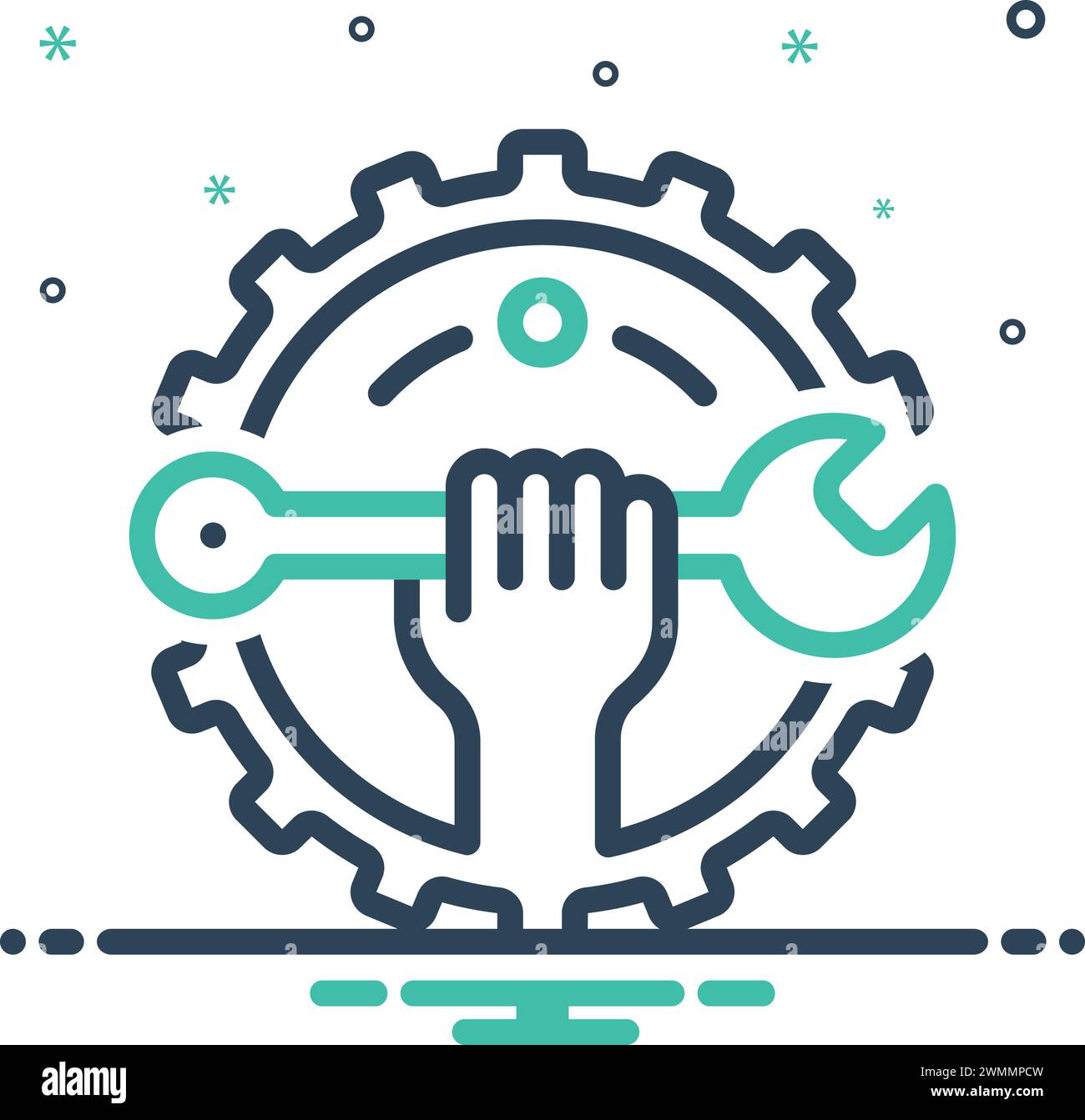 Icon fix tool joint hi-res stock photography and images - Alamy