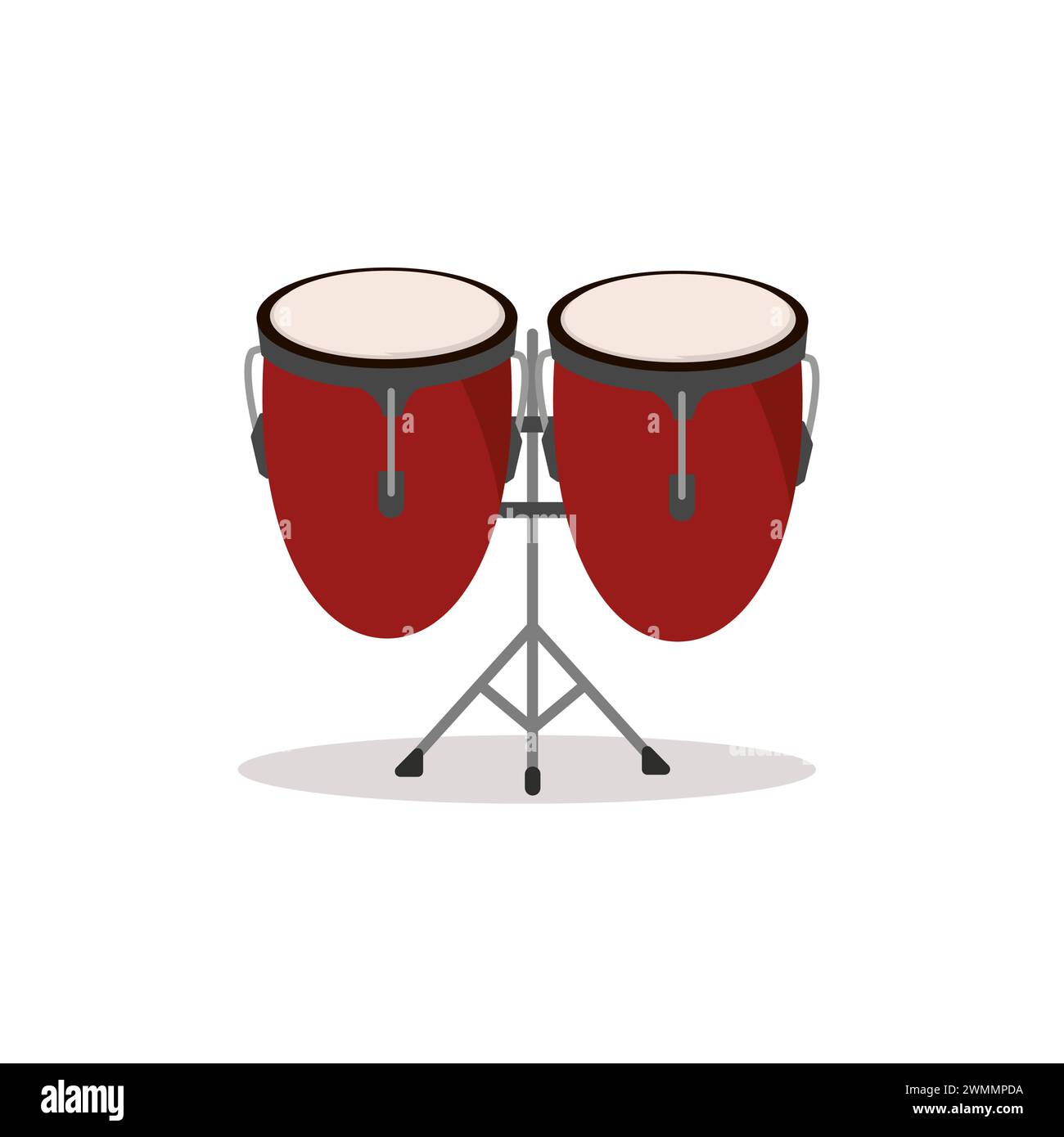 Art illustration icon logo music tools design concept symbol of tifa ...