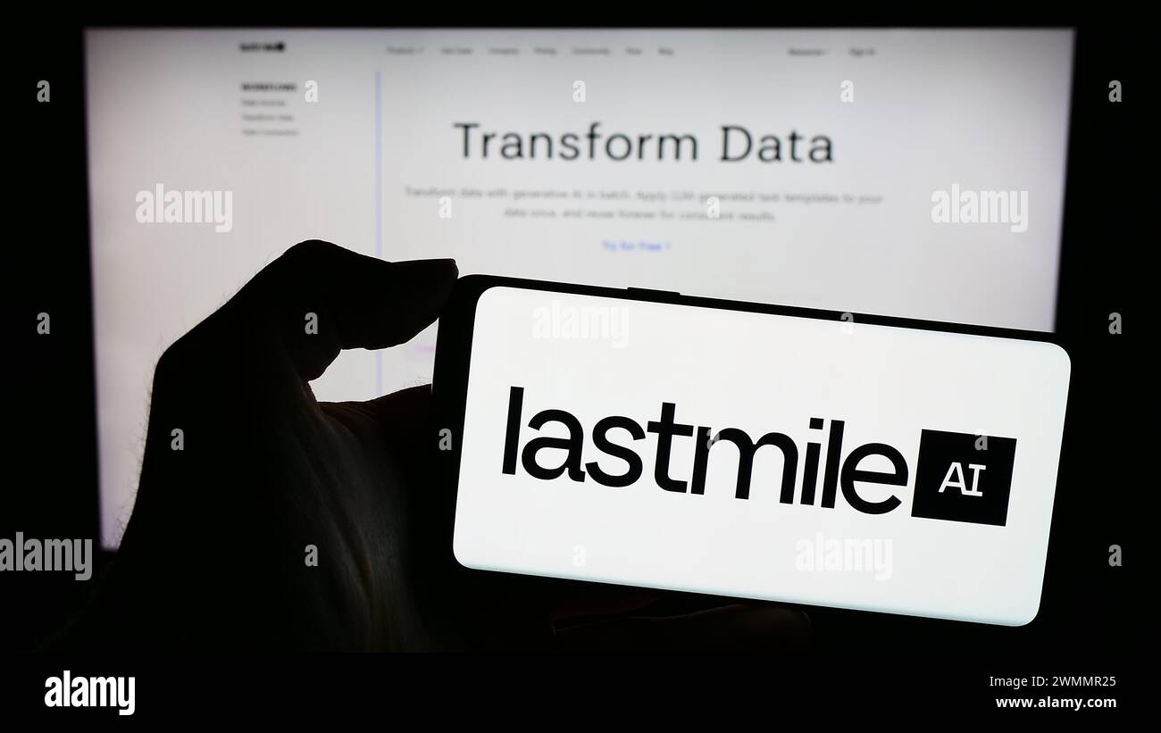 Lastmile ai logo hi-res stock photography and images - Alamy