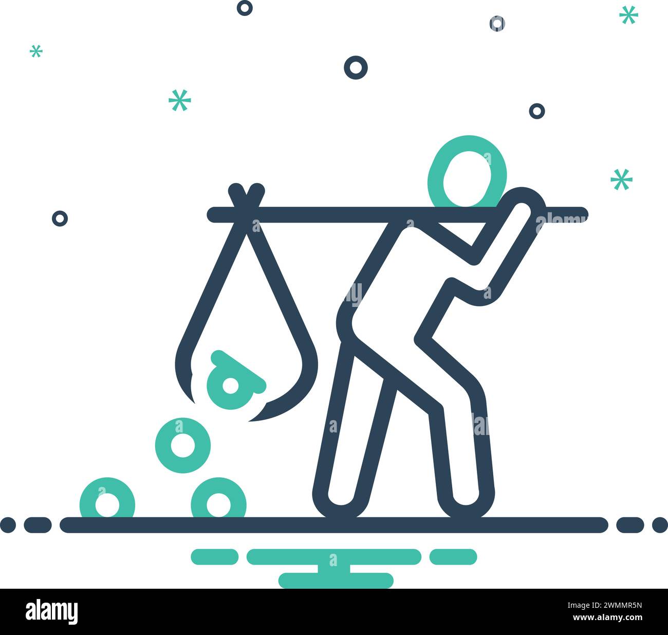Icon for lose,squander Stock Vector Image & Art - Alamy