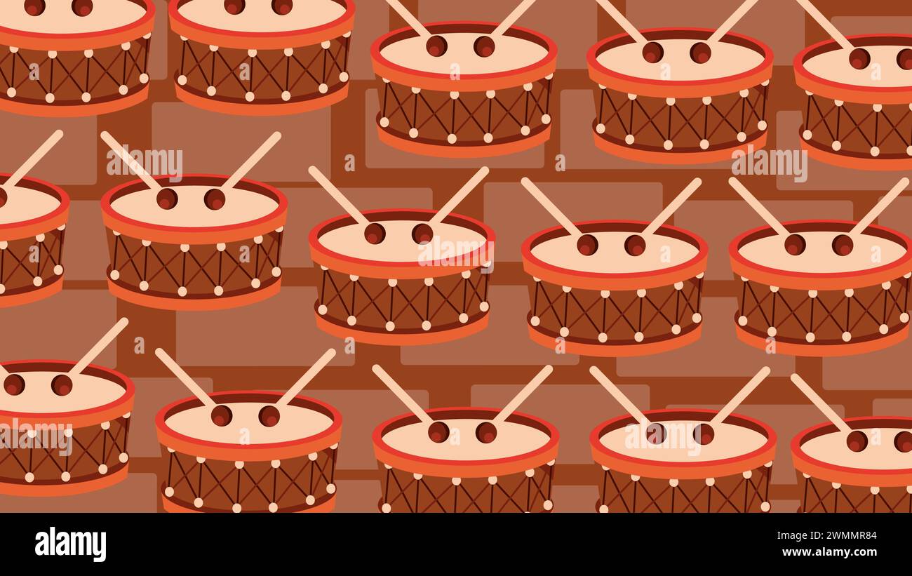 Art illustration icon logo music tools design concept symbol of tifa ...