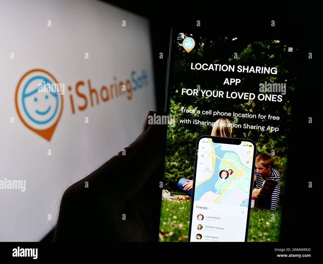 Isharing logo hi-res stock photography and images - Alamy