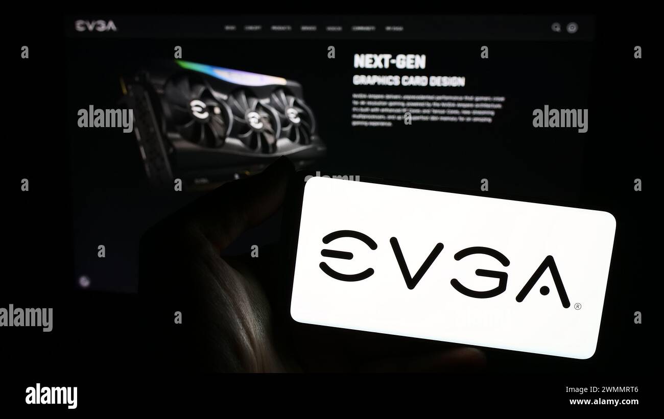 Evga logo hi-res stock photography and images - Alamy