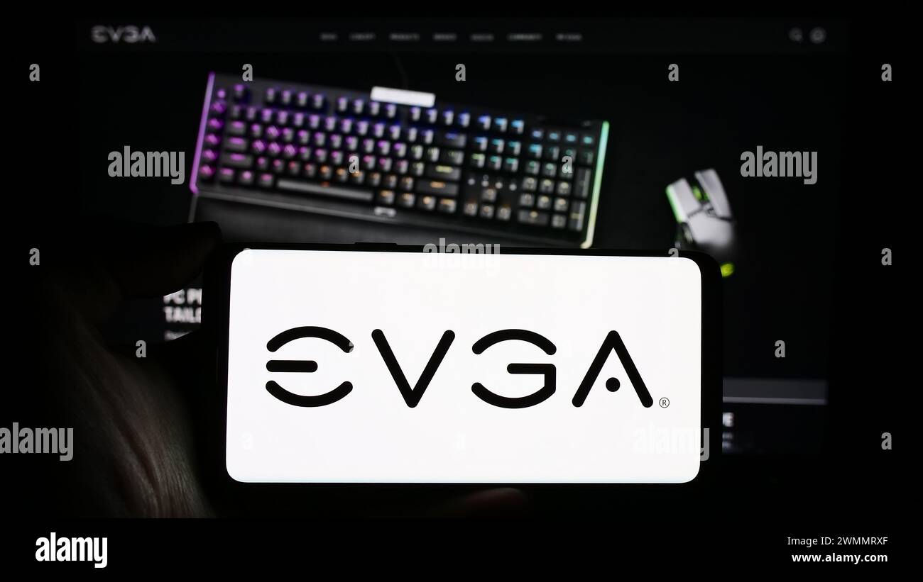 Evga logo hi-res stock photography and images - Alamy