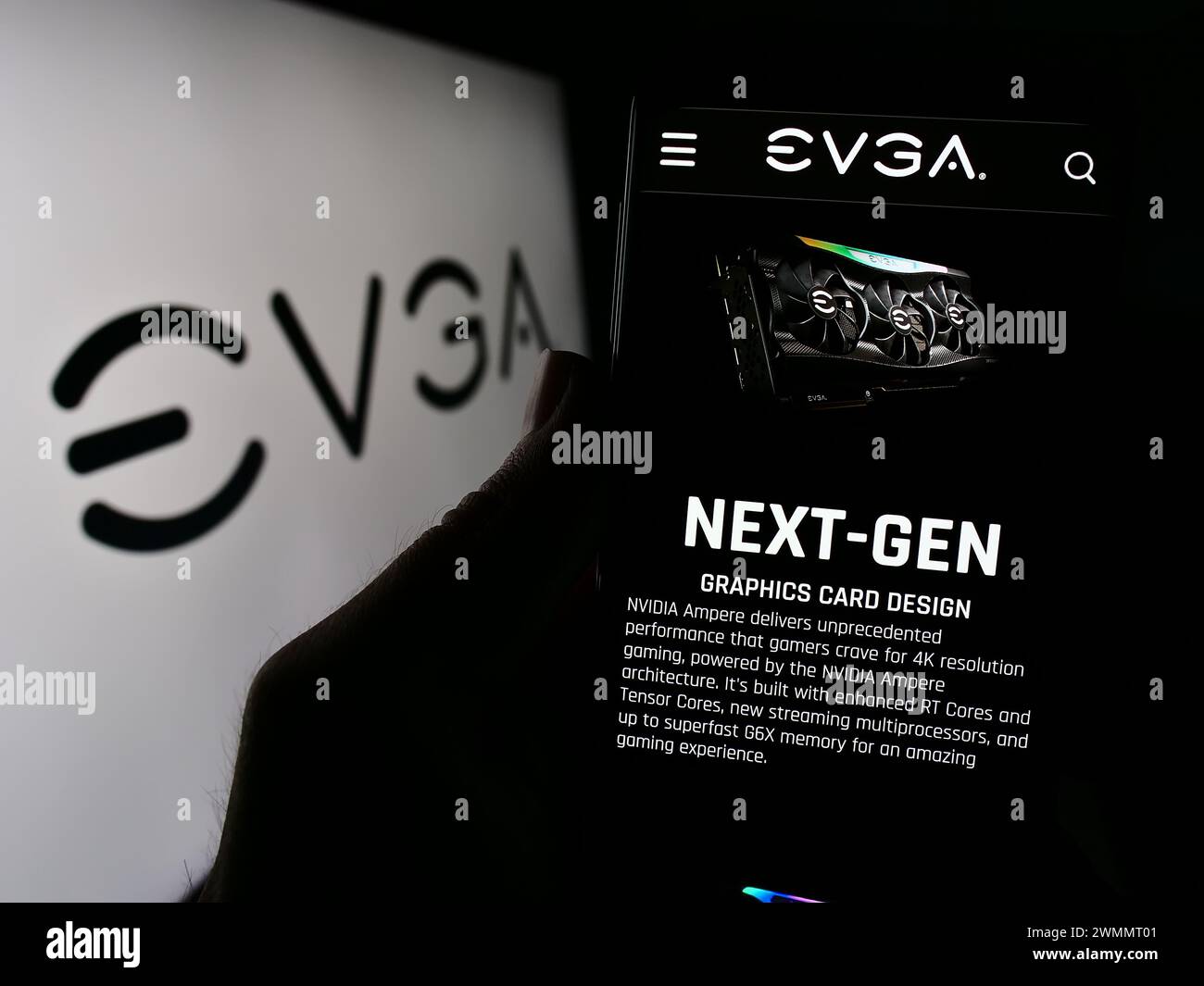 Evga logo hi-res stock photography and images - Alamy