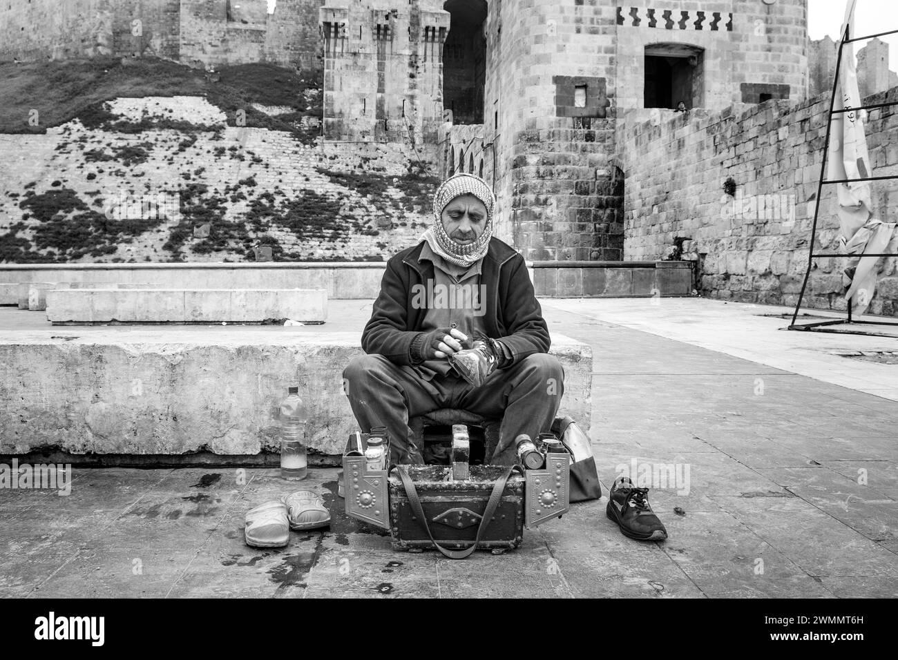 Aleppo travel Black and White Stock Photos & Images - Alamy