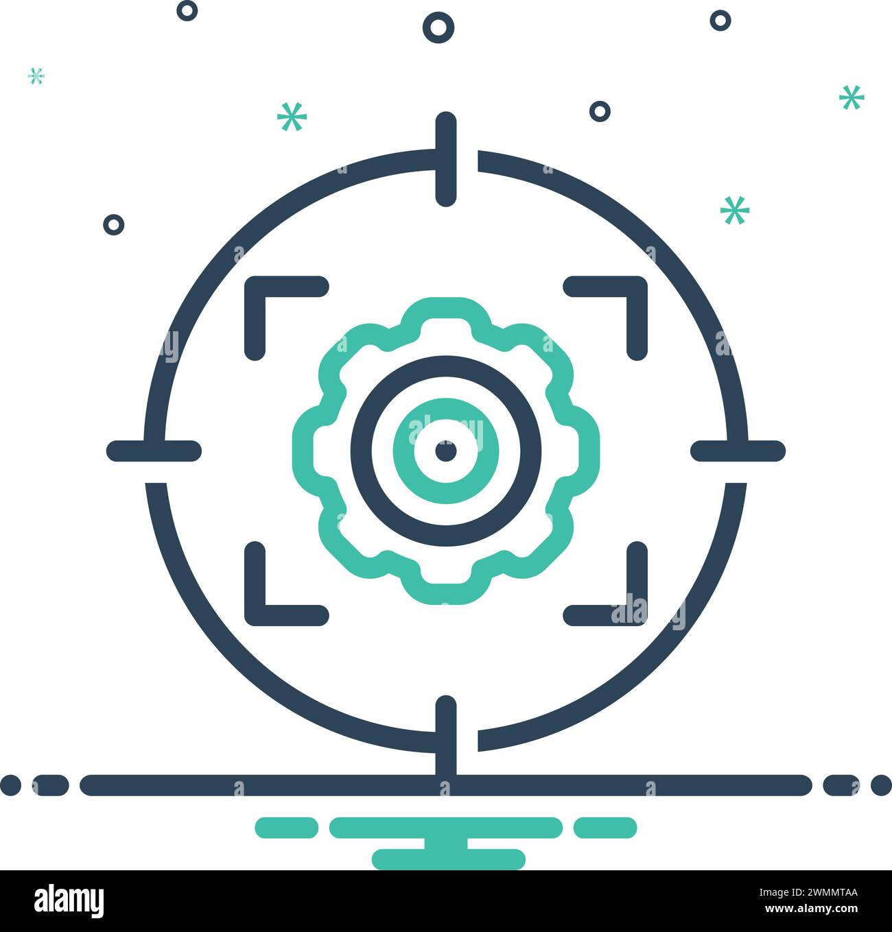 Icon for scope,target Stock Vector Image & Art - Alamy