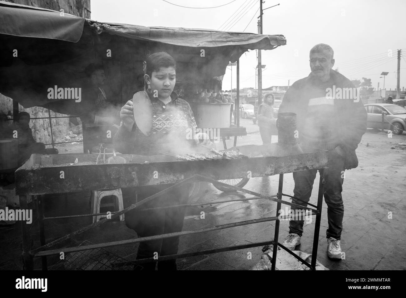 Daily life war Black and White Stock Photos & Images - Alamy