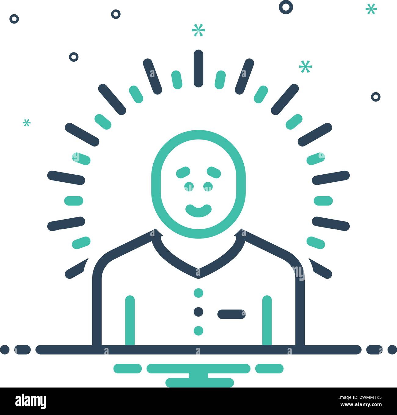 Alone individual Stock Vector Images - Alamy