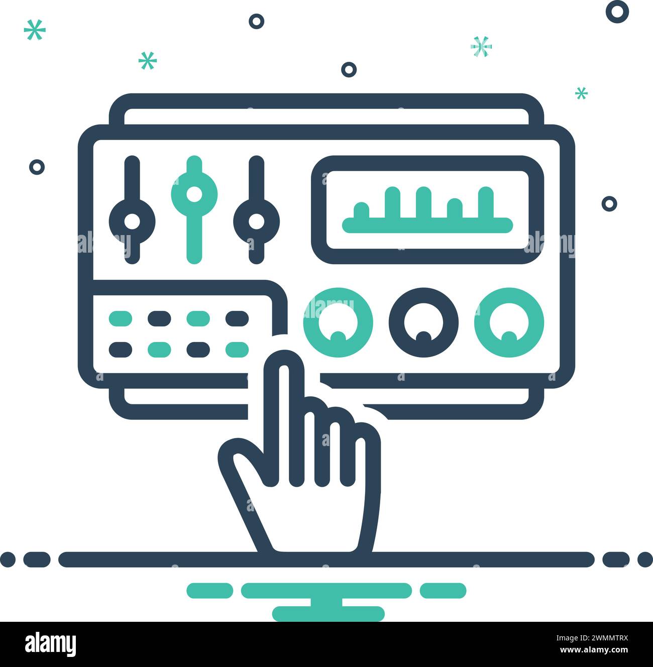Setting adjustment Stock Vector Images - Alamy