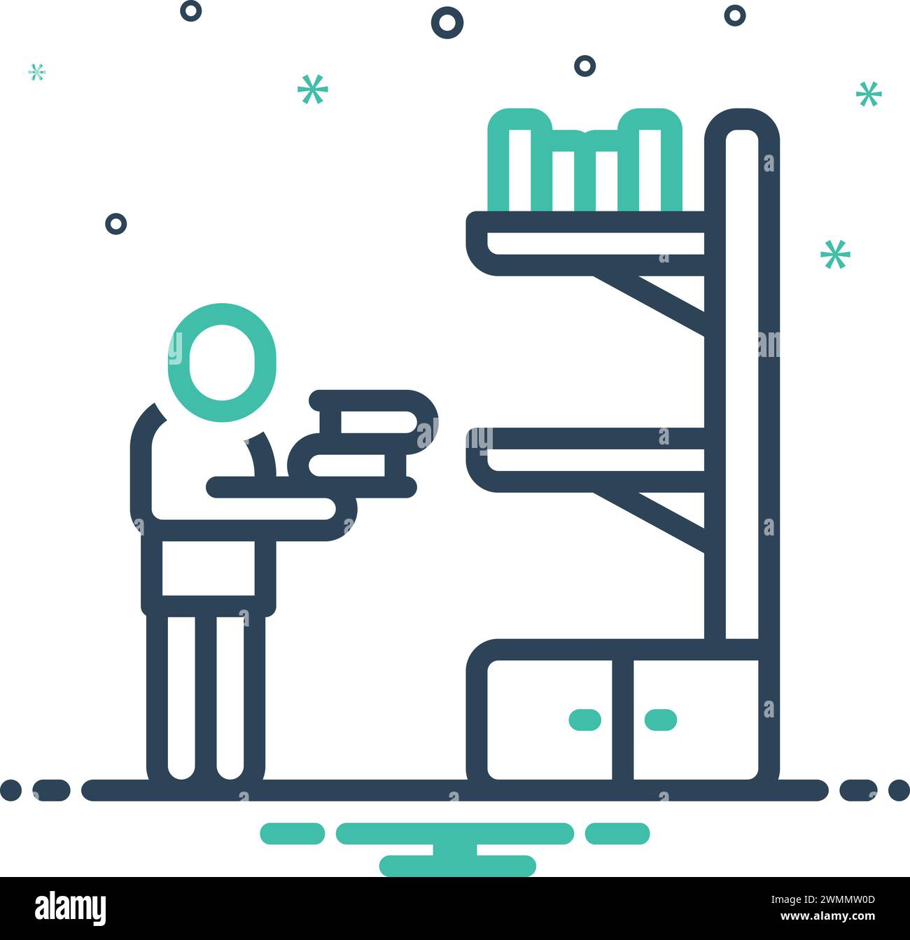 Put into place Stock Vector Images - Alamy