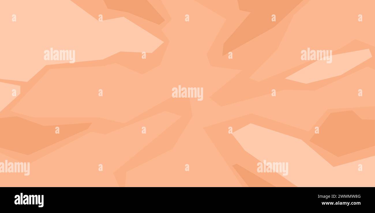 Cool Peach Fuzz Trendy Abstract Pattern Vector Illustration Stock ...