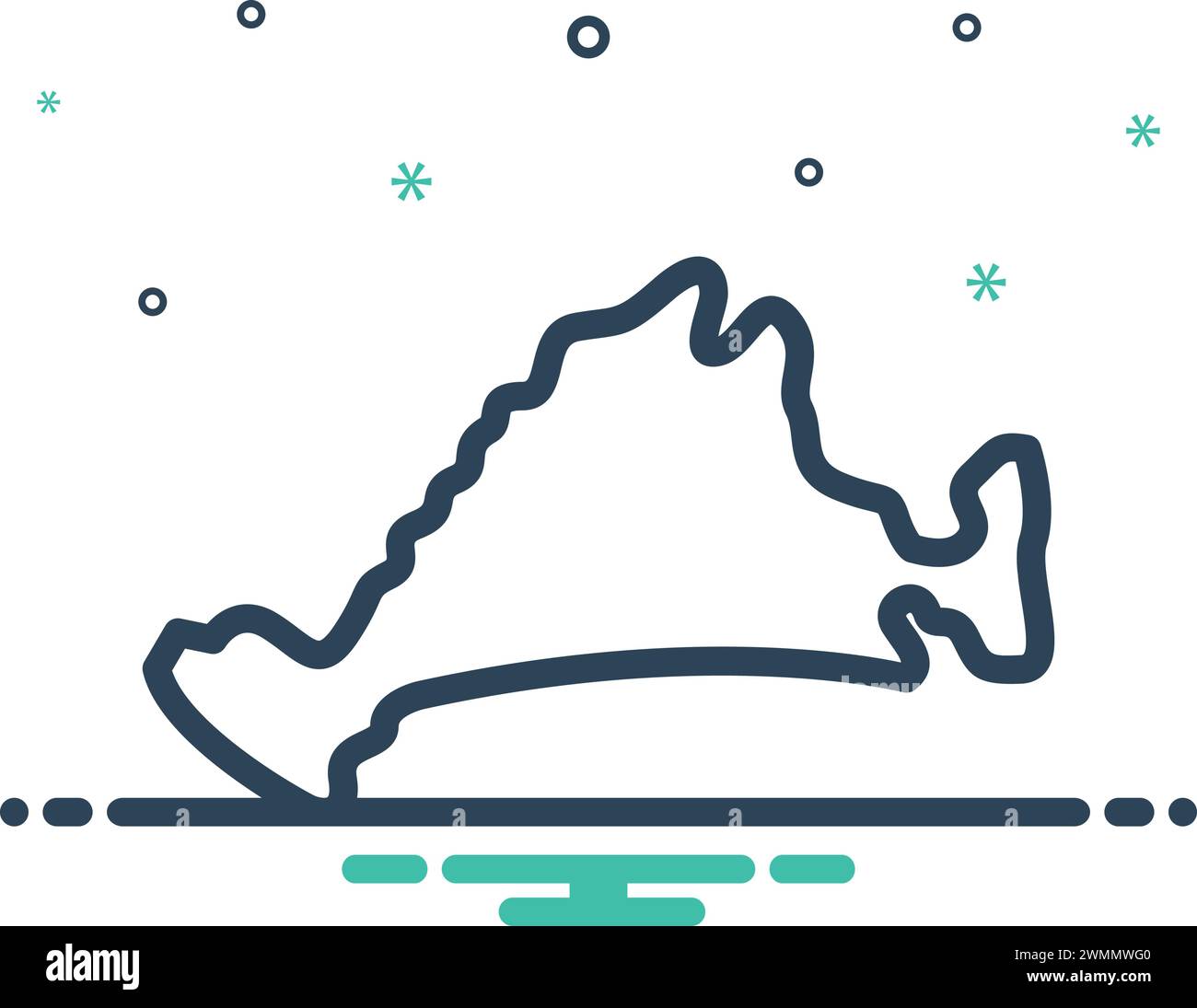 Martha map Stock Vector Images - Alamy
