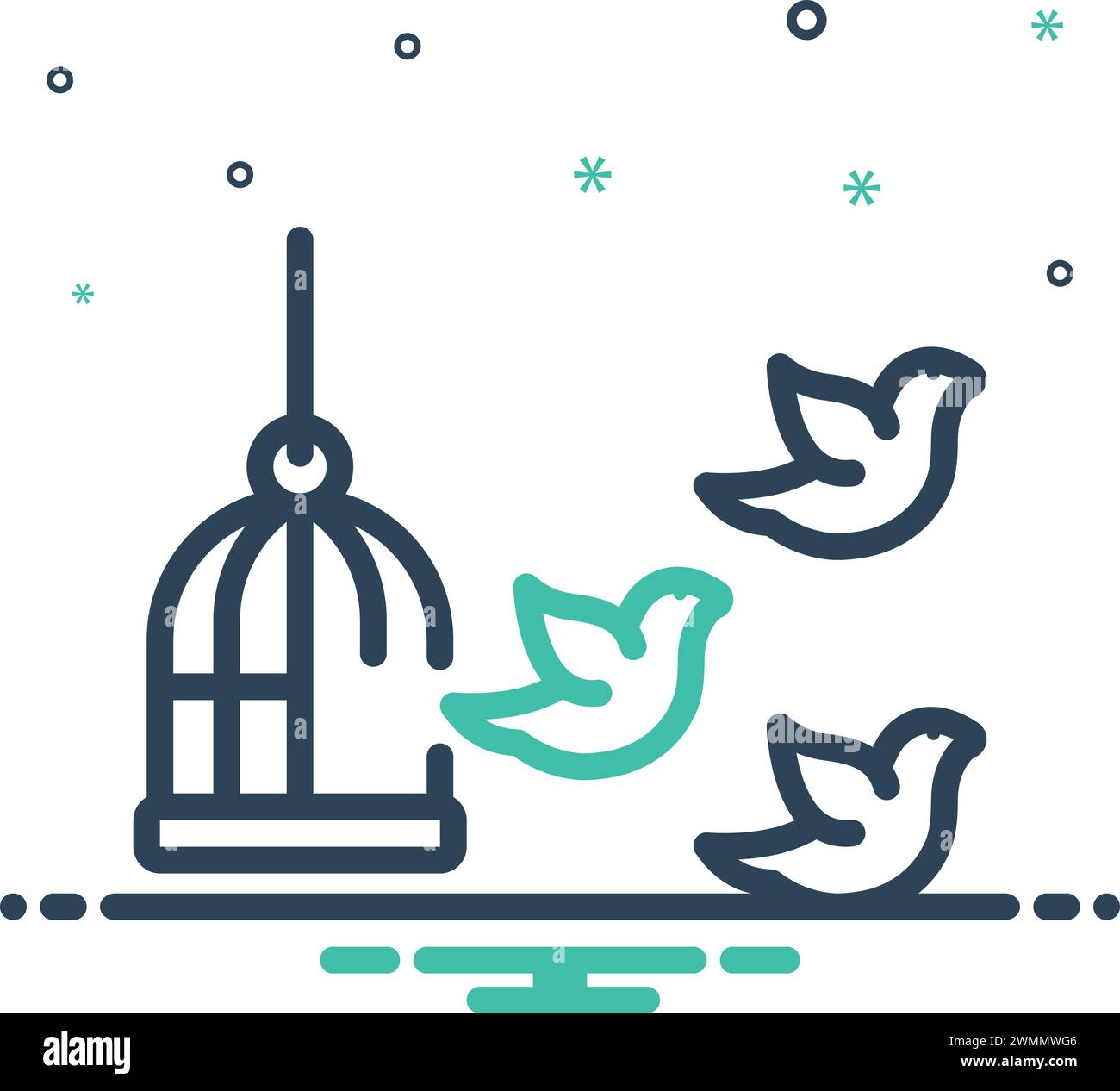 Icon for freedom,liberation Stock Vector Image & Art - Alamy