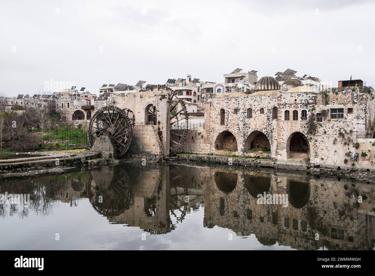 Syria, Hama, old town Stock Photo - Alamy