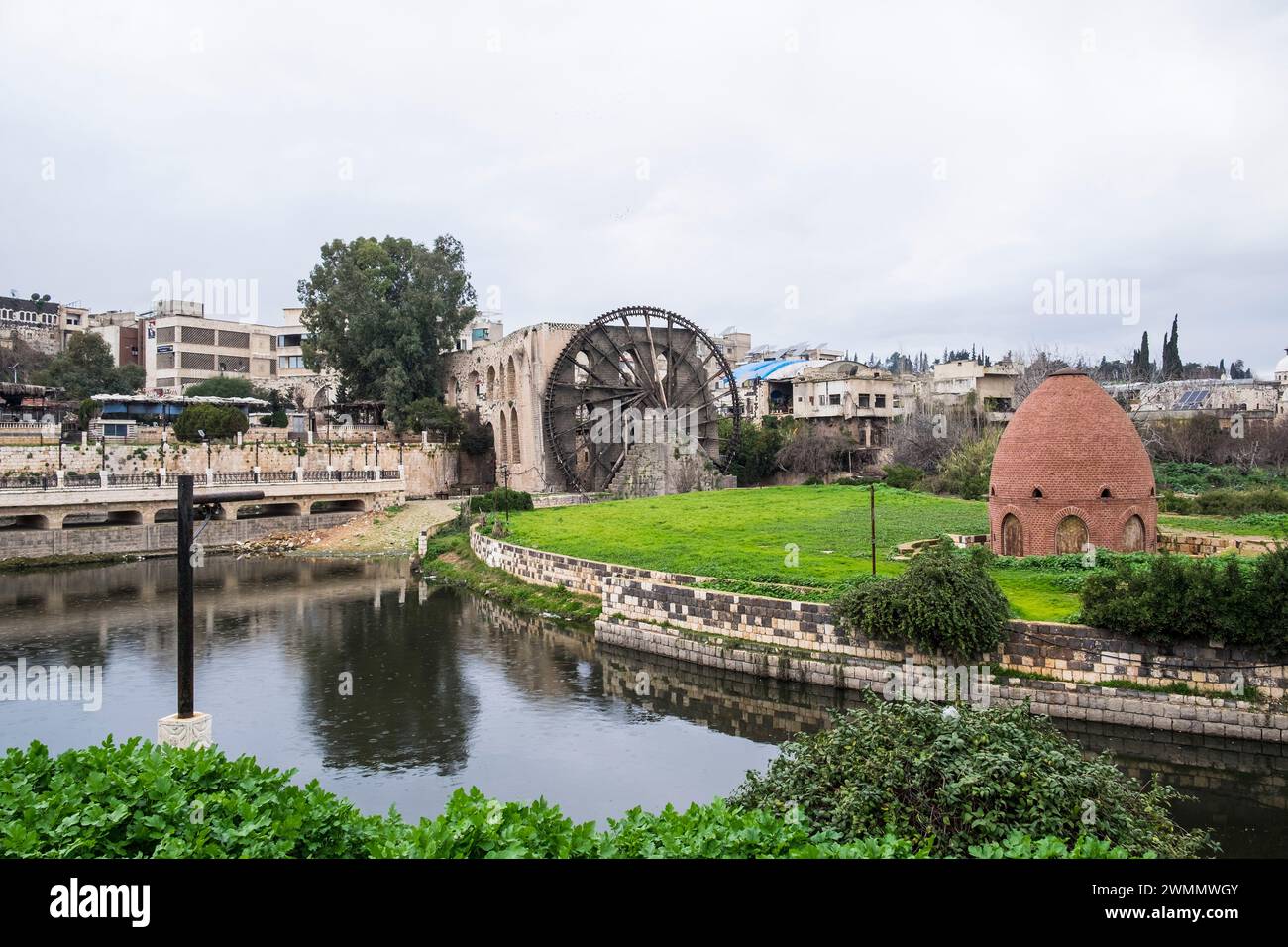 Syria, Hama, old town Stock Photo - Alamy