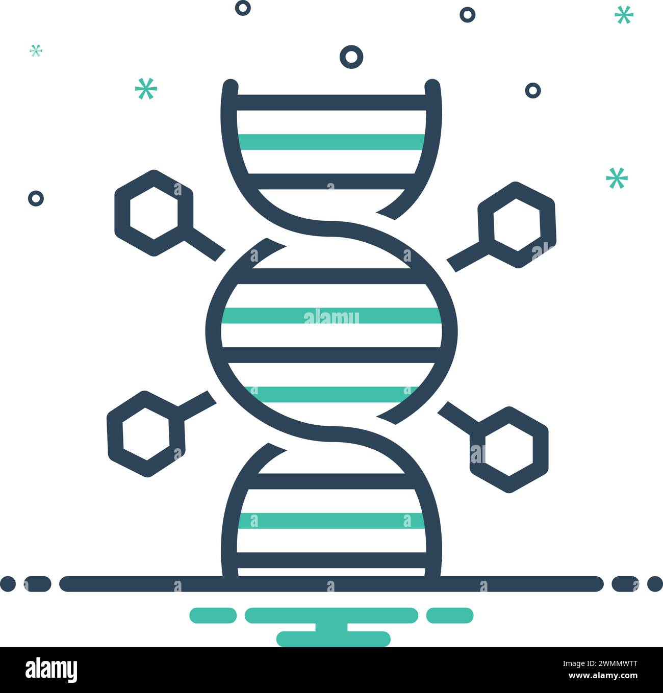 Genes illustration Stock Vector Images - Alamy