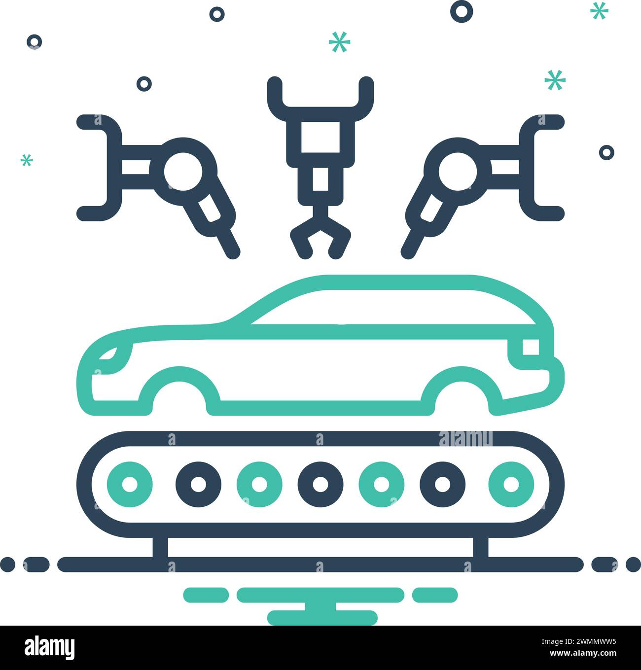 Assembly maintenance Stock Vector Images - Alamy