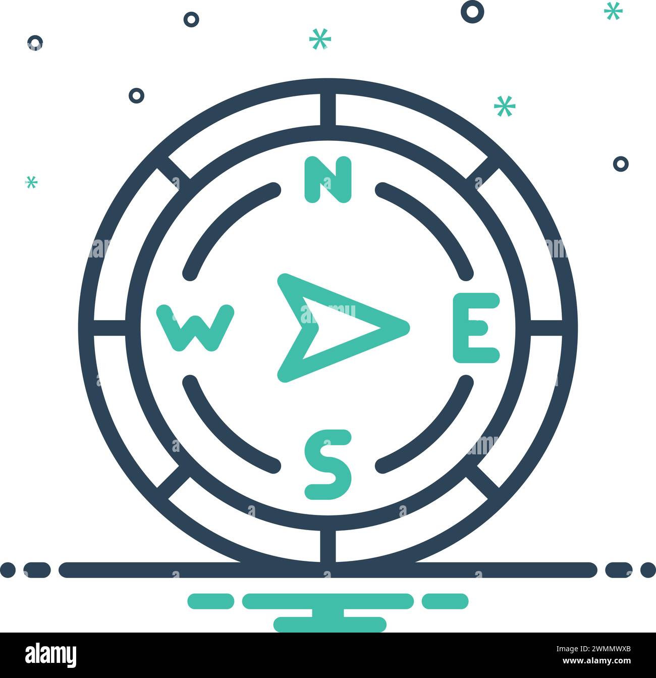 Icon for east,compass,orientation Stock Vector Image & Art - Alamy