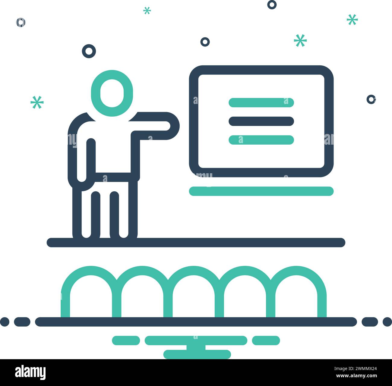 Icon for represent,presentation Stock Vector Image & Art - Alamy