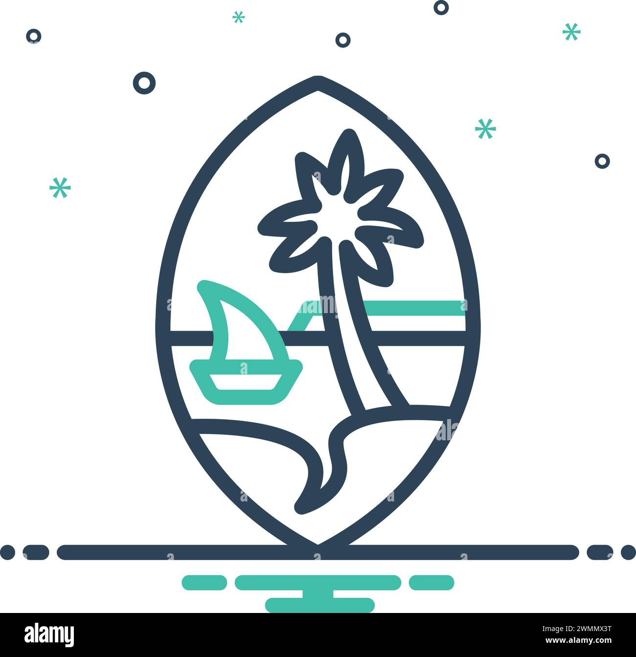Icon for guam,country Stock Vector Image & Art - Alamy