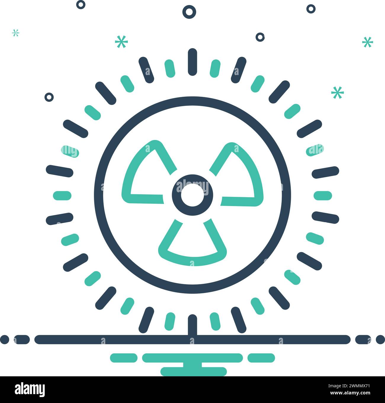 Icon for nuclear,radioactive Stock Vector Image & Art - Alamy