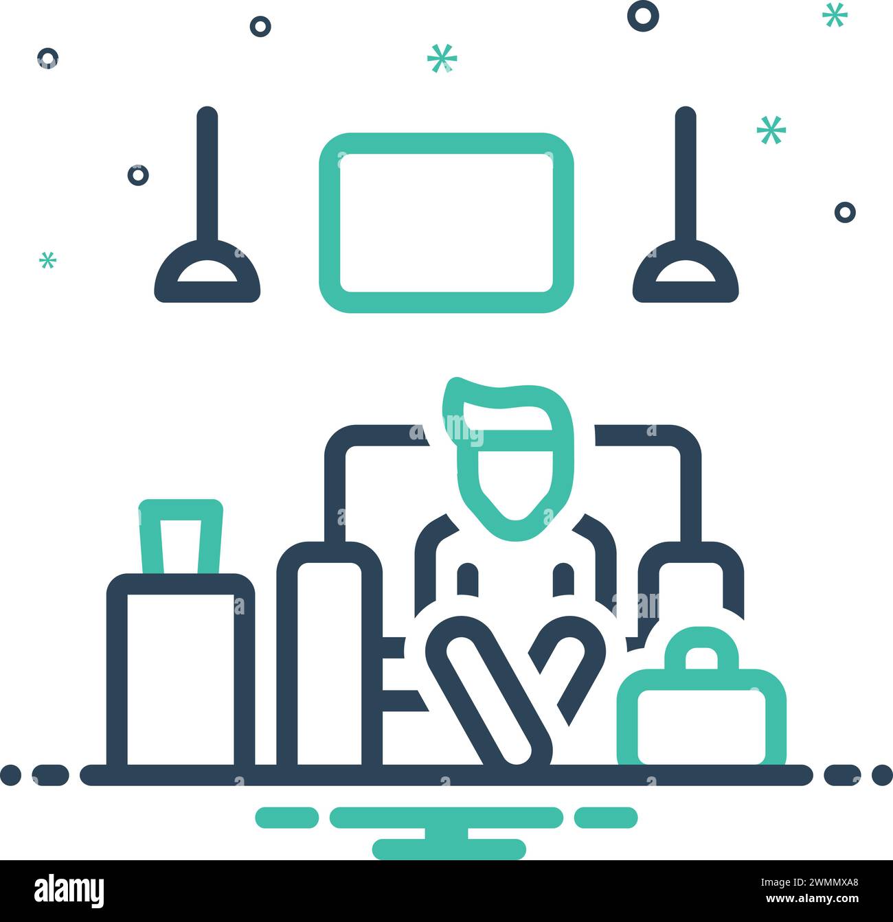 Icon for guests,visitor Stock Vector Image & Art - Alamy