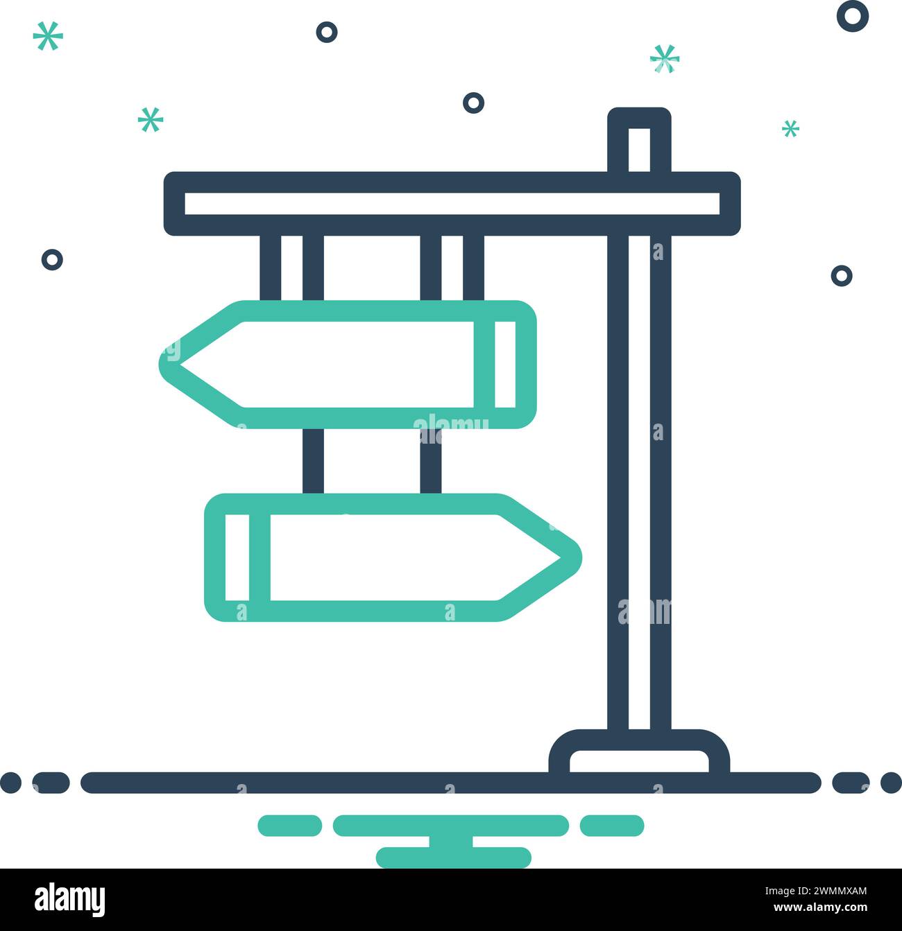 Clue signpost Stock Vector Images - Alamy