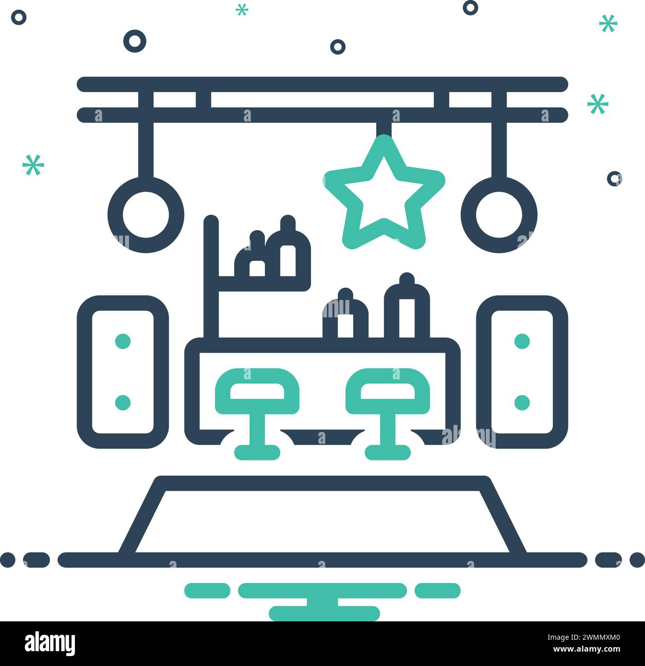 Club bar counter Cut Out Stock Images & Pictures - Alamy