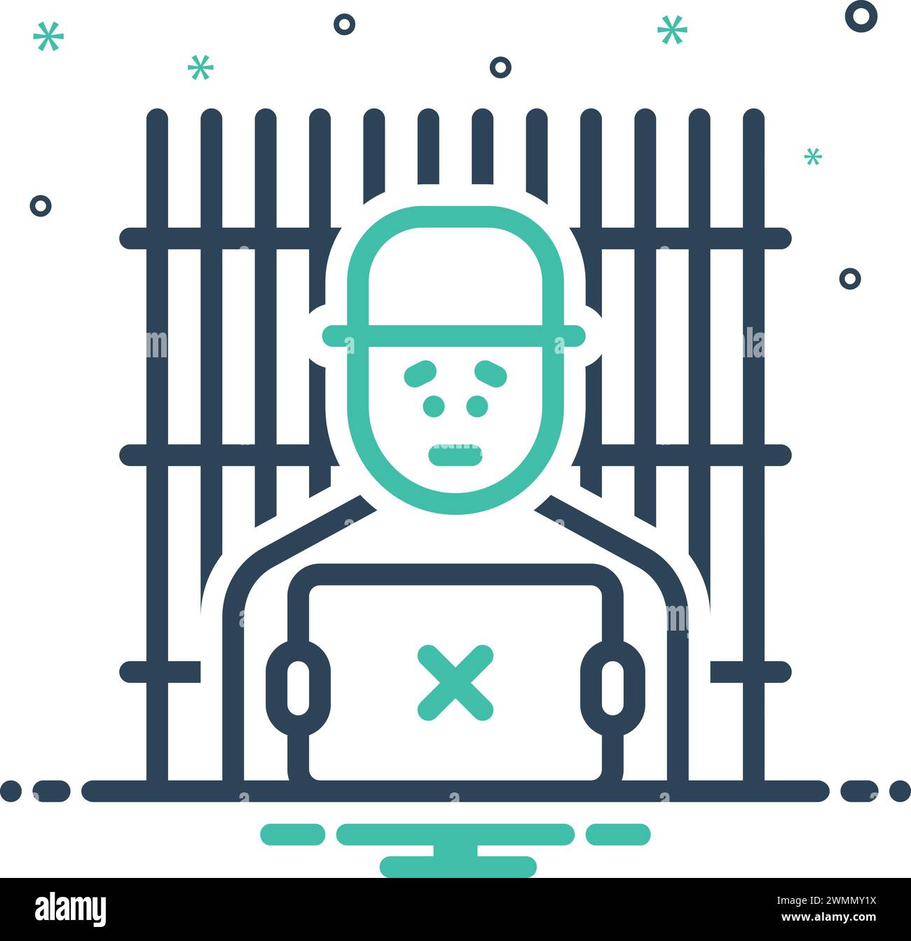 Icon for criminal,convicted Stock Vector Image & Art - Alamy